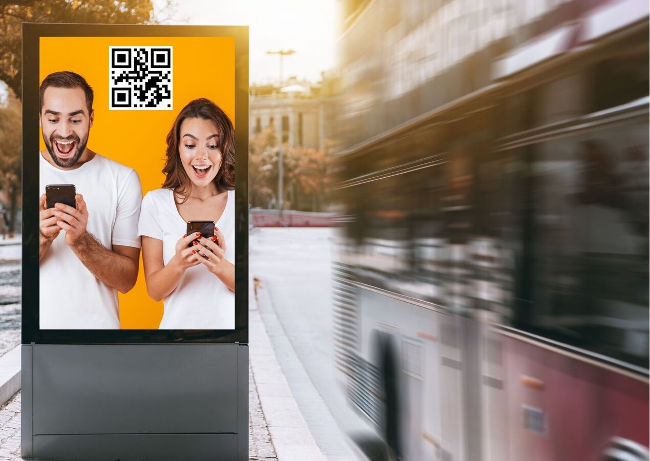 Public Transport QR Code | Supercode QR Code Generator